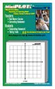 MiniPLOT Graph Paper: One 3" x 3" pad with 50 (X vs Y) - Want It All