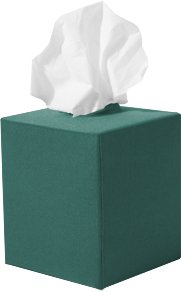 Amazon.com - Tissue Box Sox - Teal - Cube - Office Products