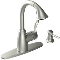 !! Moen CA87054SRS Finley Spot Resistant One-Handle High Arc Pull-Down ...