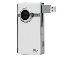 Pure Digital Flip Ultra HD 8GB Camcorder - White