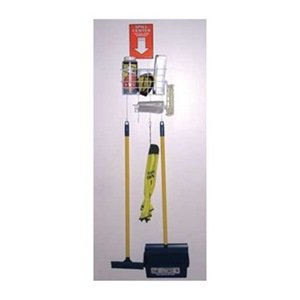Spill Kit, Wall Mounted Rack, Maintenance: Science Lab Spill ...
