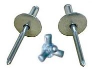 Amazon.com: Large Head Mill/Plain Exploding Pop Rivets 50ct: Automotive