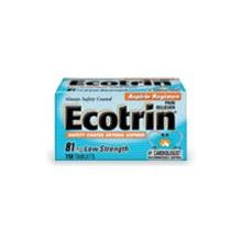 Amazon.com: Ecotrin Adult Low Strength Tablets -- 81 mg - 150 Tablets ...