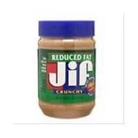 Amazon.com : Jiff Crunchy Peanut Butter Low Fat 454g. : Everything Else