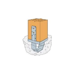 Simpson Strong Tie 6X6 Stand Off Post Base Pbs66-West Post Caps & Bases