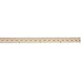 Amazon.com : Westcott Wooden Meter Stick With Brass Tips, 39 1/2 ...