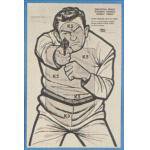 Amazon.com : Kleen Br Target Bad Guy 23X35 100Pk : Hunting Targets And ...