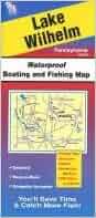 Lake Wilhelm Fishing Map (Pennsylvania Fishing Map Series, A376 ...