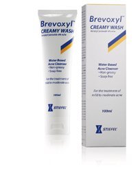 Amazon.com: Stiefel Brevoxyl Creamy Wash Benzoyl Peroxide 4% Acne ...