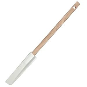 Amazon.com: Silicone Rubber Jar Scraper Thin Spatula with Rock Maple ...