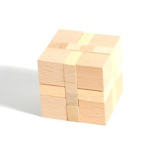 Wooden Cube Puzzle - FindGift.com
