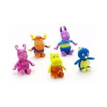 Amazon.com: Backyardigans Mini Plush Characters Set of 5: Toys & Games