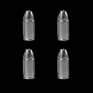 Amazon.com: UPR Mustang / Universal Billet Bullet Valve Stem Cap Kit ...