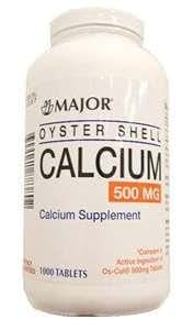 Amazon.com: Oyster Shell Calcium Tablets, 500mg, 1000ct: Health ...
