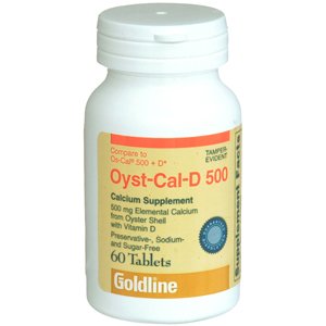 Amazon.com: OYST-CAL D 500 TAB G/L 60TB TEVA PHARMACEUTICALS (OTC ...