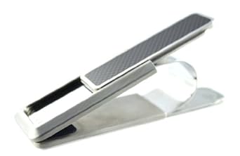 M-Clip Black Carbon Fiber Stainless Steel XL Extra Large Capacity Money ...