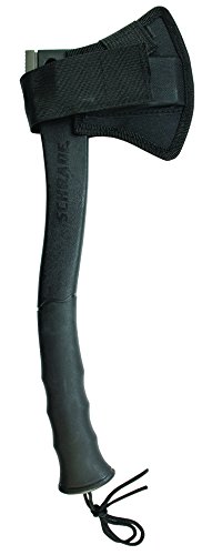 Schrade SCAXE2L Survival Axe Black Handle - Camp Stuffs