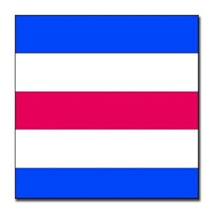 Amazon.com: US Navy Charlie Signal Flag Decal Sticker 3.8": Automotive