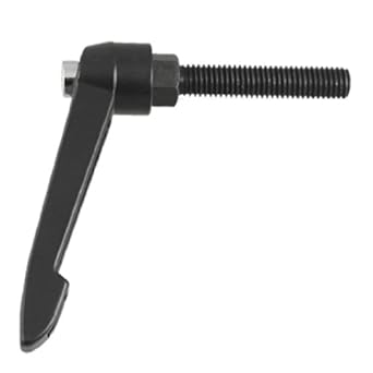 Spring Loaded M10 x 50mm Adjustable Clamping Handle Blk: Spring Loaded ...