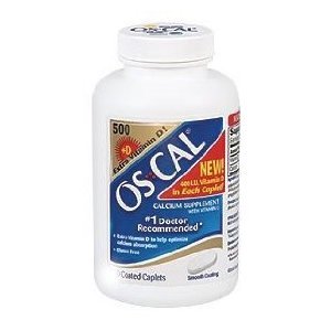 Amazon.com: Os-Cal 500 + D Calcium Supplement with Extra Vitamin D ...