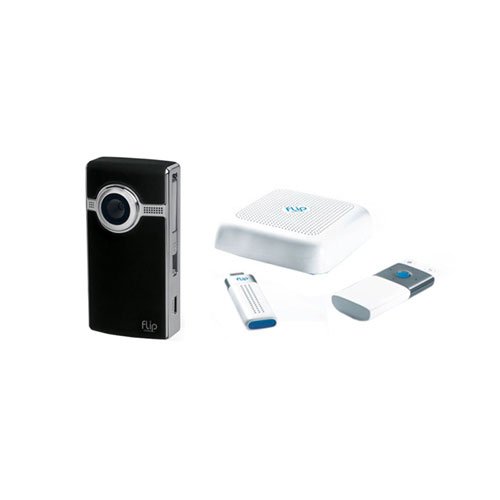 Flip Video Flip UltraHD U2120B 8GB Black Pocket Camcorder and FlipShare ...