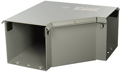 Hoffman F66T3R90E Wireway, 90 Degree Elbow, NEMA 3R, Galvanized, Fits 6 ...