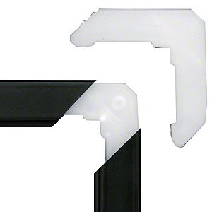 CRL Plastic Miter Cut Screen Frame Corners, 5/16" - Window Dressing ...