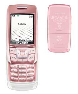 Samsung E250i Blossom SLIDE Design Bluetooth Mobile Phone - Fuscia Pink ...