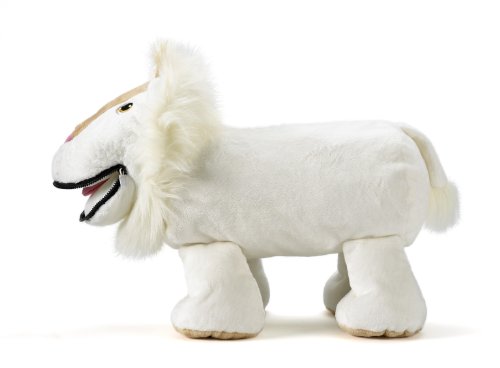 Stuffies - Champ the Lion (White Stuffed Plush Animal) by Stuffies at ...
