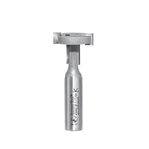 Amana Tool 45660 T-Slot Straight Edge 2-Flute Carbide Tipped Router Bit ...