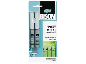 Bison Epoxy Metal Adhesive 24ml Syringe: Amazon.co.uk: Kitchen & Home