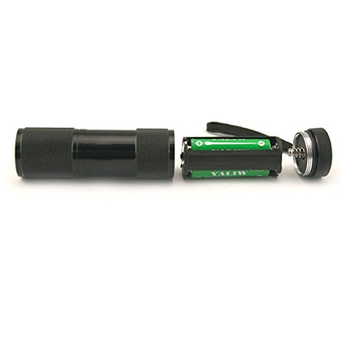Mighty Max 9 LED Ultraviolet 395nM UV Flashlight - Camp Stuffs