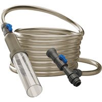 Siphoning a hose for aquarium water changes