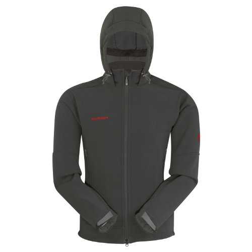 Mammut 猛犸象 Ultimate Inuit 男款软壳外套+Arcteryx 始祖鸟 Alpha LT Jacket 冲锋衣，附模拟暴雨 ...