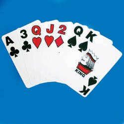 Amazon.com: Large Number Playing Cards (2 Decks): Sports & Outdoors