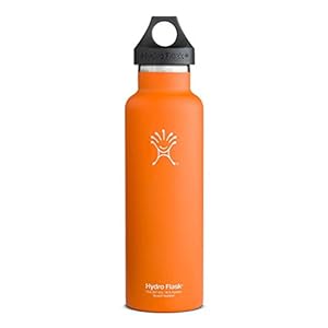 Amazon.com : HYDRO FLASK Standard Water Bottle, 21 oz. ORANGE ZEST ...