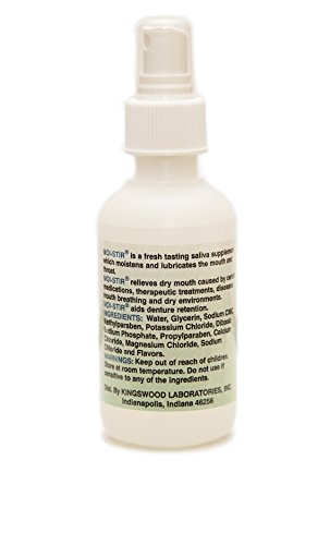 Moi-Stir 4 oz 355299601040 Refresh and Relieve Dry Mouth (Xerostomia ...