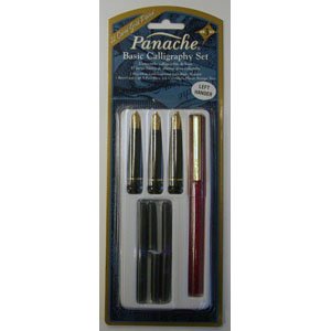 Amazon.com : Speedball Panache Basic Set - Left Handed : Calligraphy ...