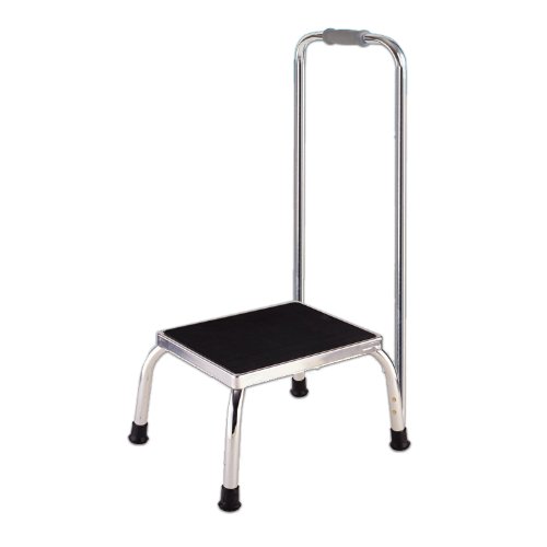 Metal Foot Stool with Safety Hand Rail | Nakosite