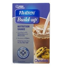 Nestle Build-Up Shake Chocolate x4 Sachets | Nakosite