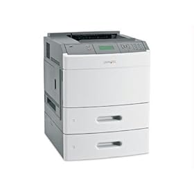 T652DTN Mono Laser Printer 50 Ppm Duplex Network & - Best Printers & Ink