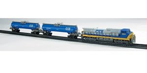 Amazon.com: CSX C44-9W Train Set -Battery Operated: Toys & Games