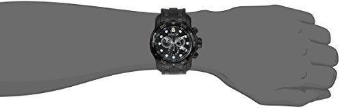 Invicta Men's 0076 Pro Diver Collection Chronograph Black Ion-Plated ...