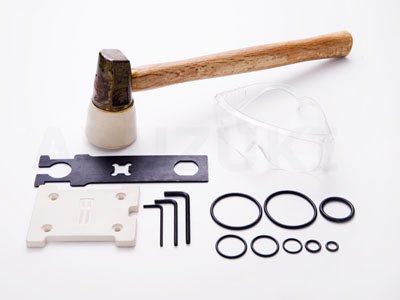 Akuzuki Contractor Pro Series Dual Hardwood Floor Cleat Nailer and ...