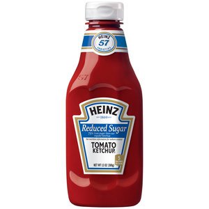 Amazon.com : Heinz, Reduced Sugar Ketchup, 13oz Bottle (Pack of 3 ...