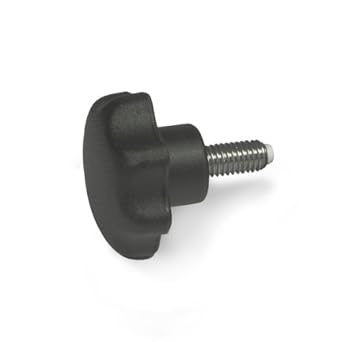 JW Winco Glass Filled Nylon Plastic Hand Knob with Plastic Tip ...