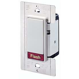 Leviton Decora Incandescent 911 Flasher Switch- White - Wall Light ...
