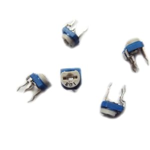 Cofufu 10K Ohm Trimpot Variable Resistor 6mm, potentiometer potential ...