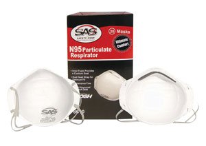 MASK SAS 8610 Particulate Respirator N95 (Box of 20) SAS SAFETY ...