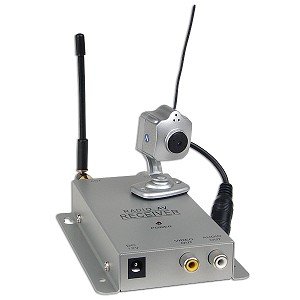 900MHz Mini Wireless Color Camera w/Built-in Microphone